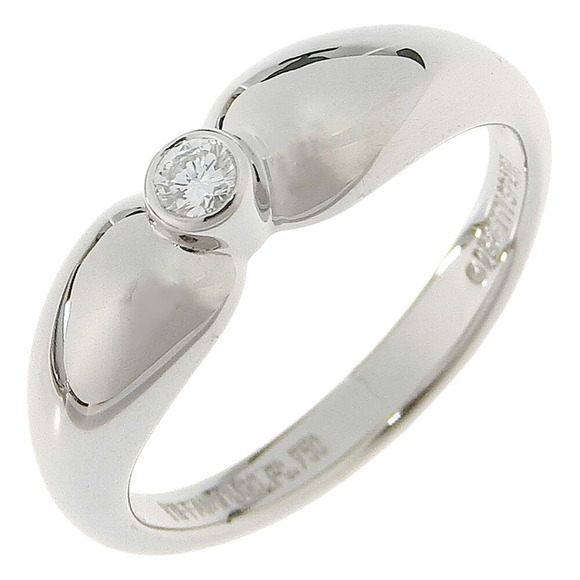 Tiffany & Co. | Jewelry | Tiffany Co Double Teardrop Size Ring Pt950 ...